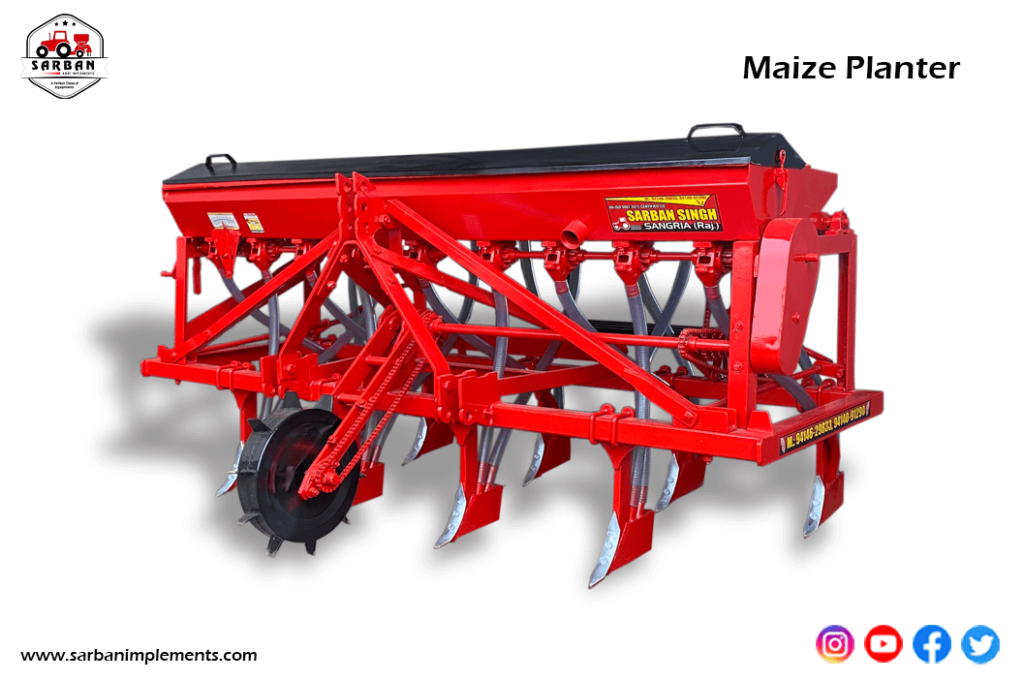 Maize Planter 9 Tines | sarbanimplements